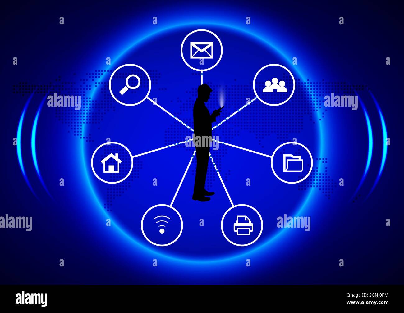 graphics diagram cloud computing concept infrastructure link access data management vector ...