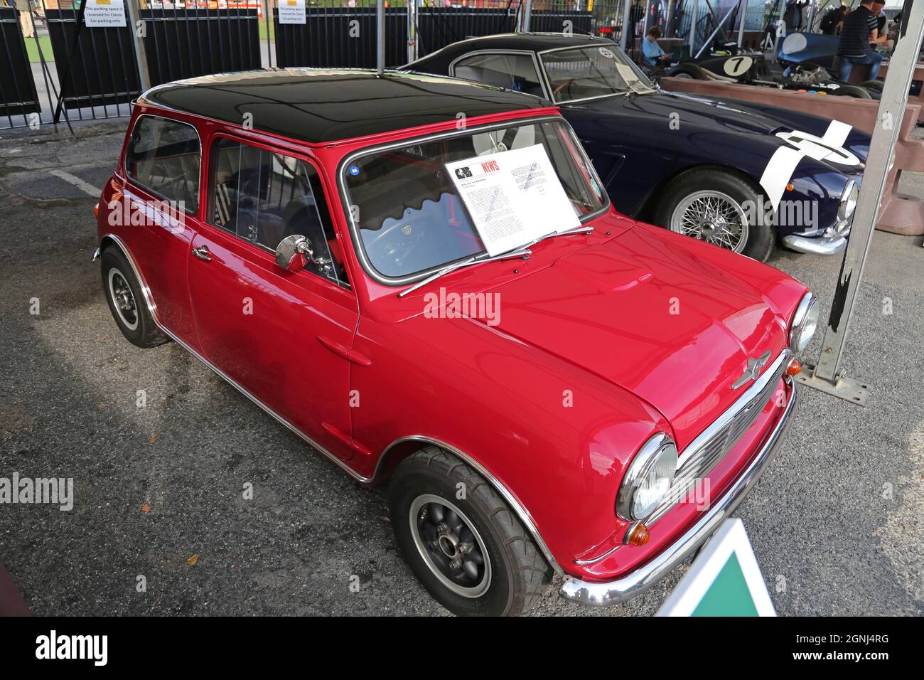 Morris Minisprint (1960), Stirling Moss Tribute, 12 September 2021 ...