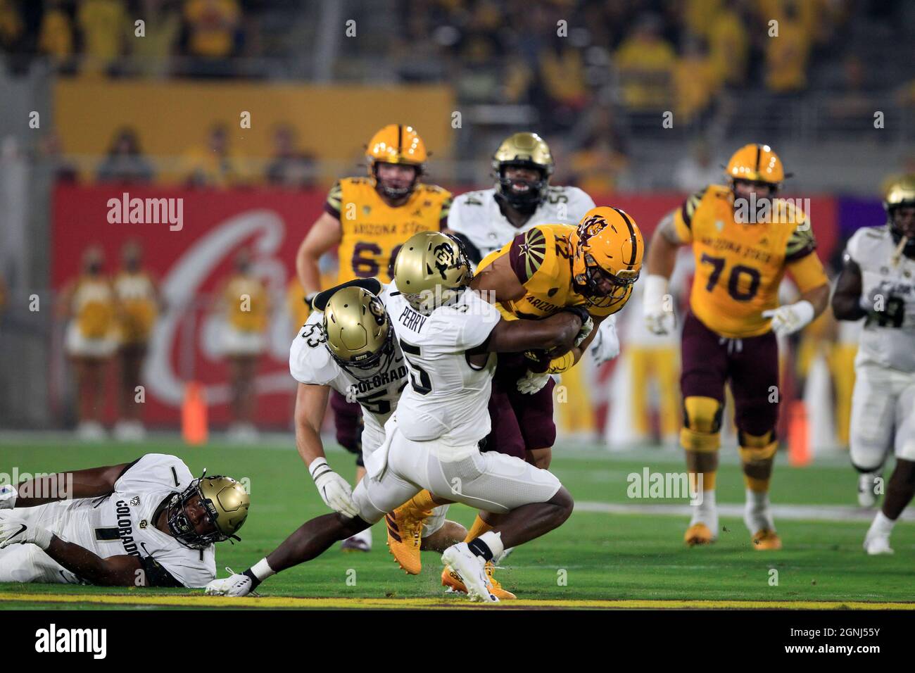 Colorado Buffaloes vs. Arizona State Sun Devils Stock Photo - Alamy
