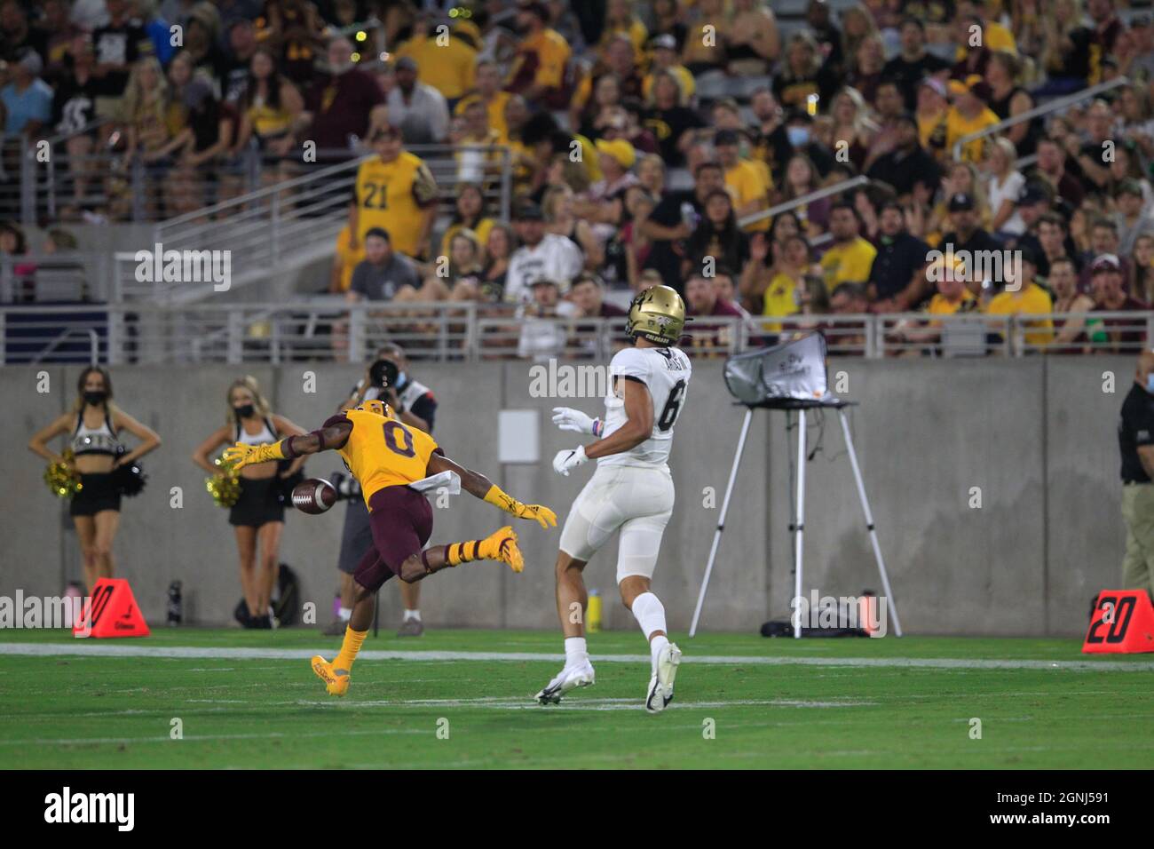 Colorado Buffaloes vs. Arizona State Sun Devils Stock Photo - Alamy