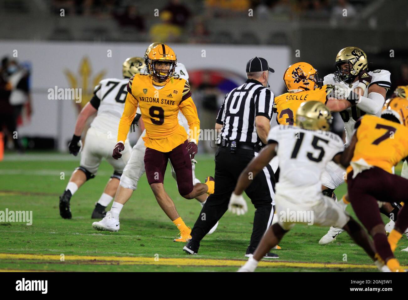 Colorado Buffaloes vs. Arizona State Sun Devils Stock Photo - Alamy