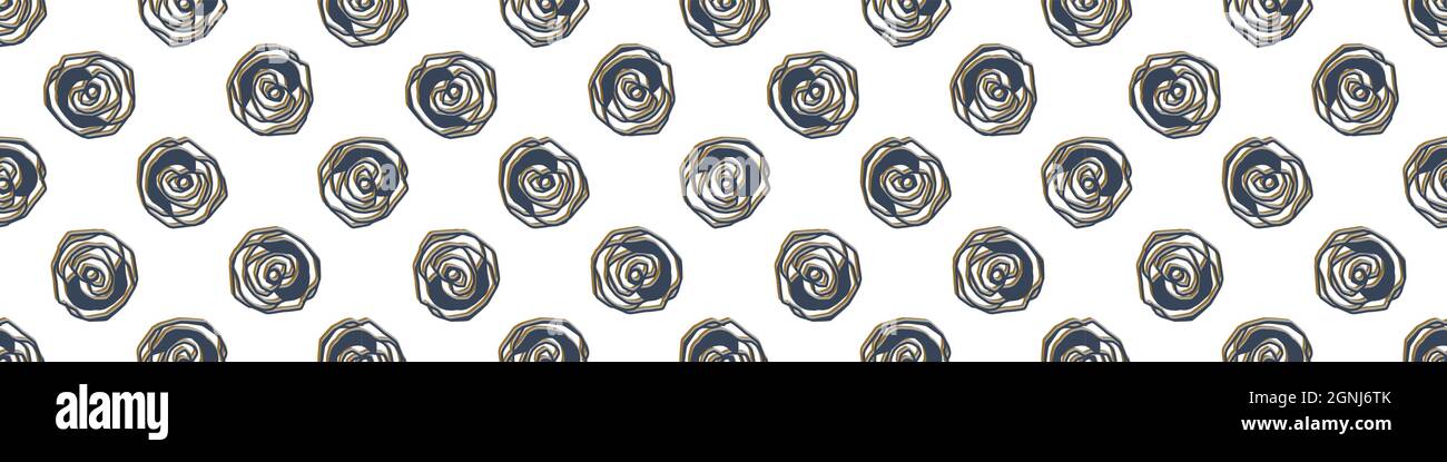 Masculine geometric seamless border pattern. Classic retro geo shape ...