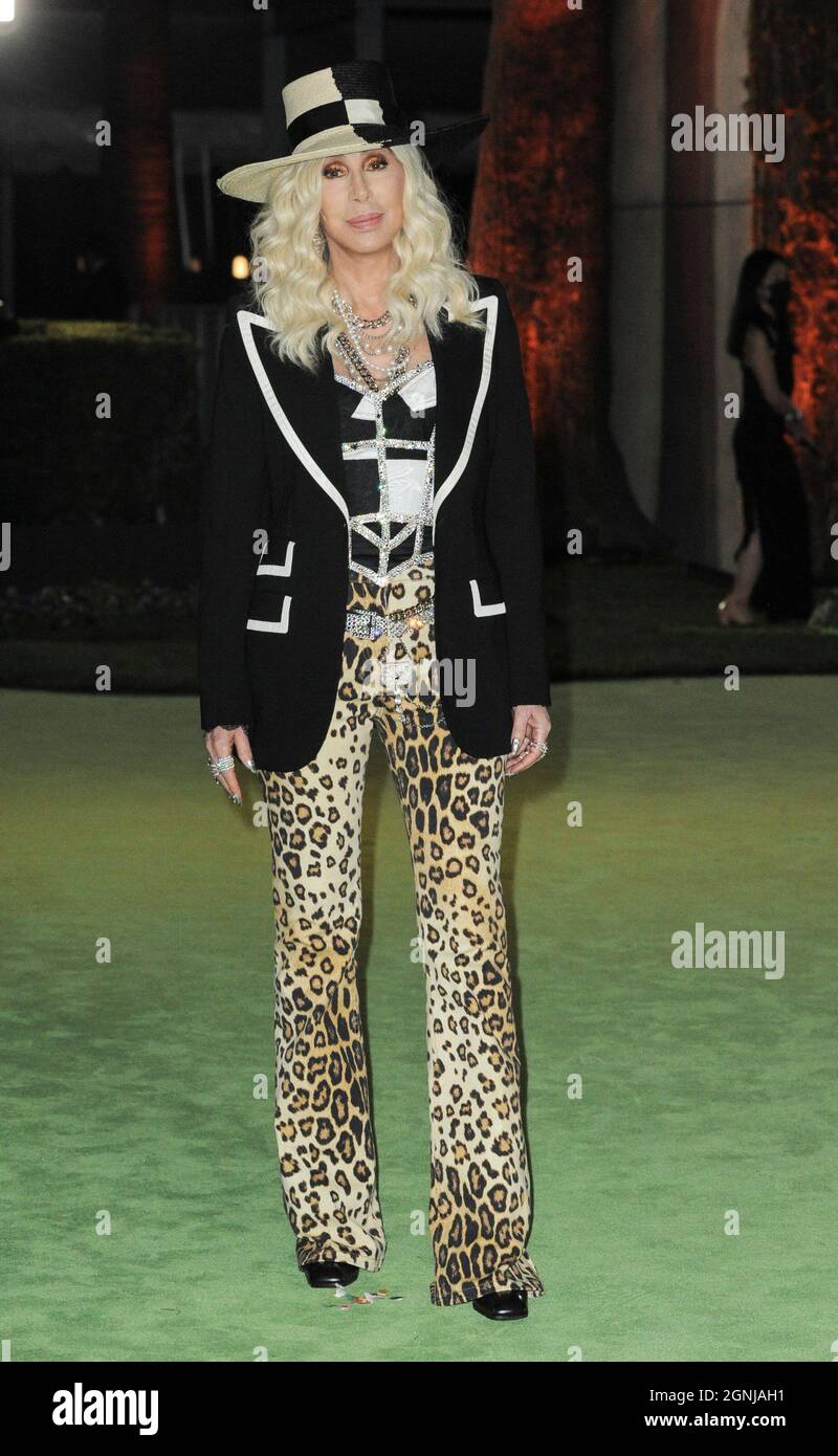 Los Angeles, CA. 25th Sep, 2021. Cher at arrivals for The Academy ...