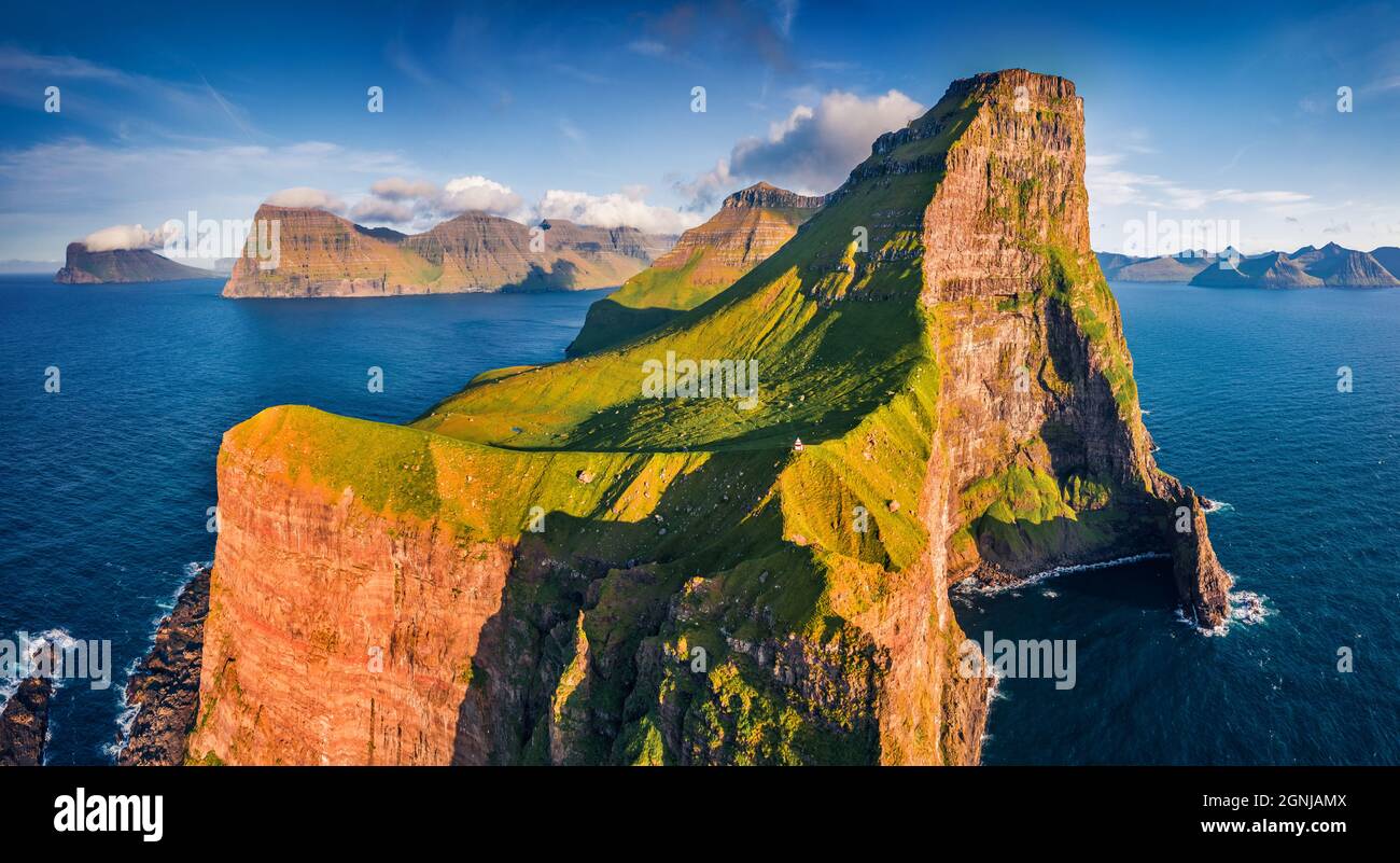 Explore stunning landscape kalsoy island hi-res stock photography and ...