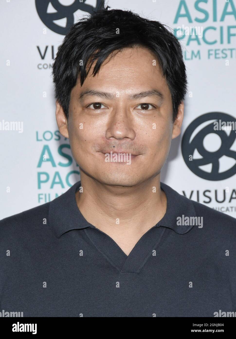 Archie Kao arrives at the 2021 Los Angeles Asian Pacific Film Festival ...