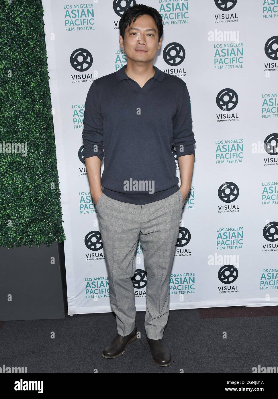 Los Angeles, USA. 25th Sep, 2021. Archie Kao arrives at the 2021 Los ...