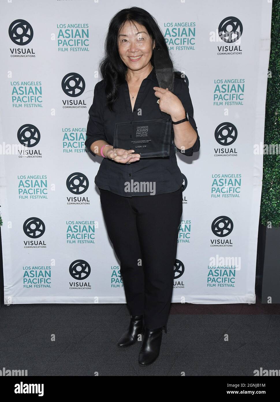 Director Anna Chi at the 2021 Los Angeles Asian Pacific Film Festival ...