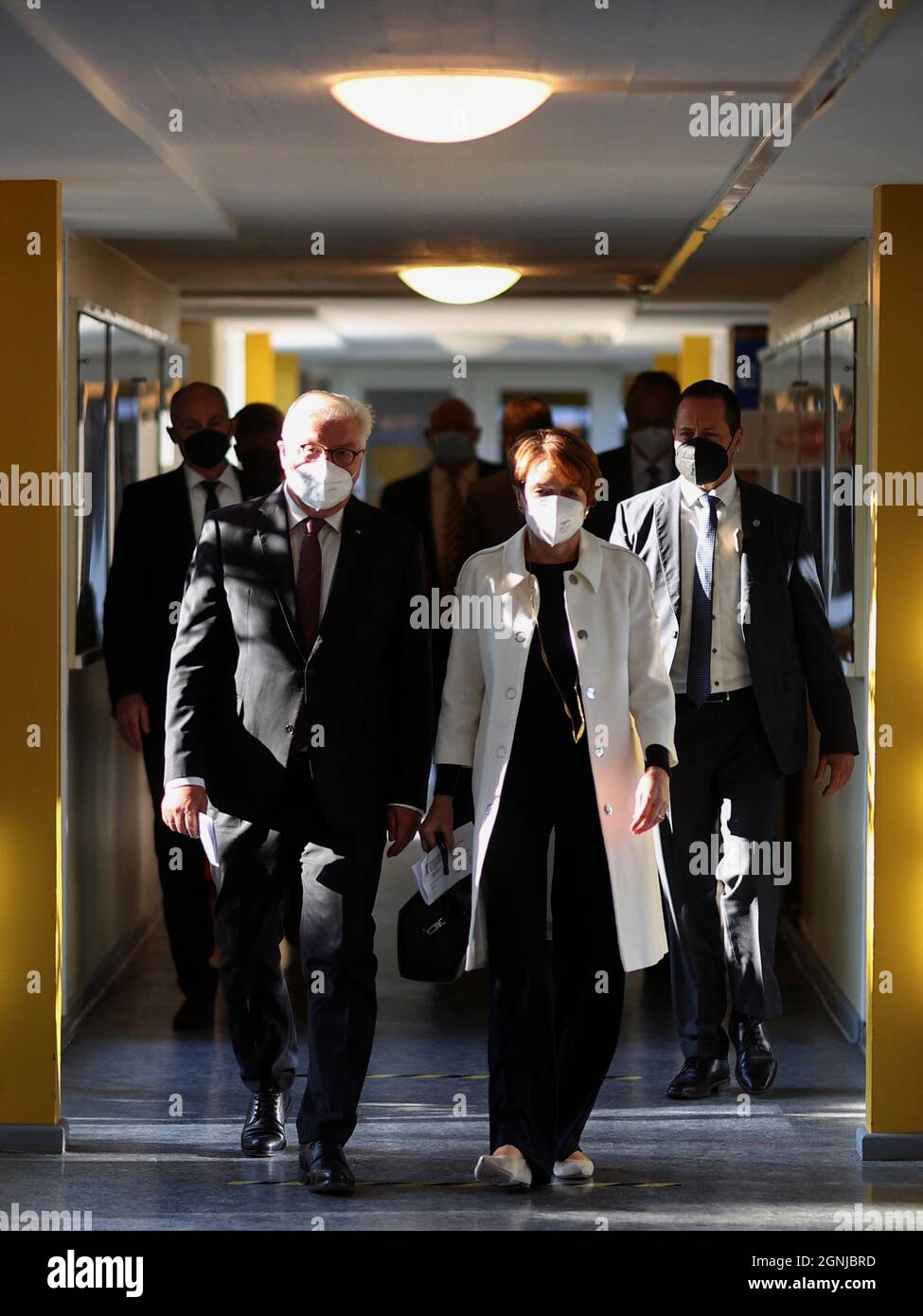 Berlin, Germany. 26th Sep, 2021. Federal President Frank-Walter ...