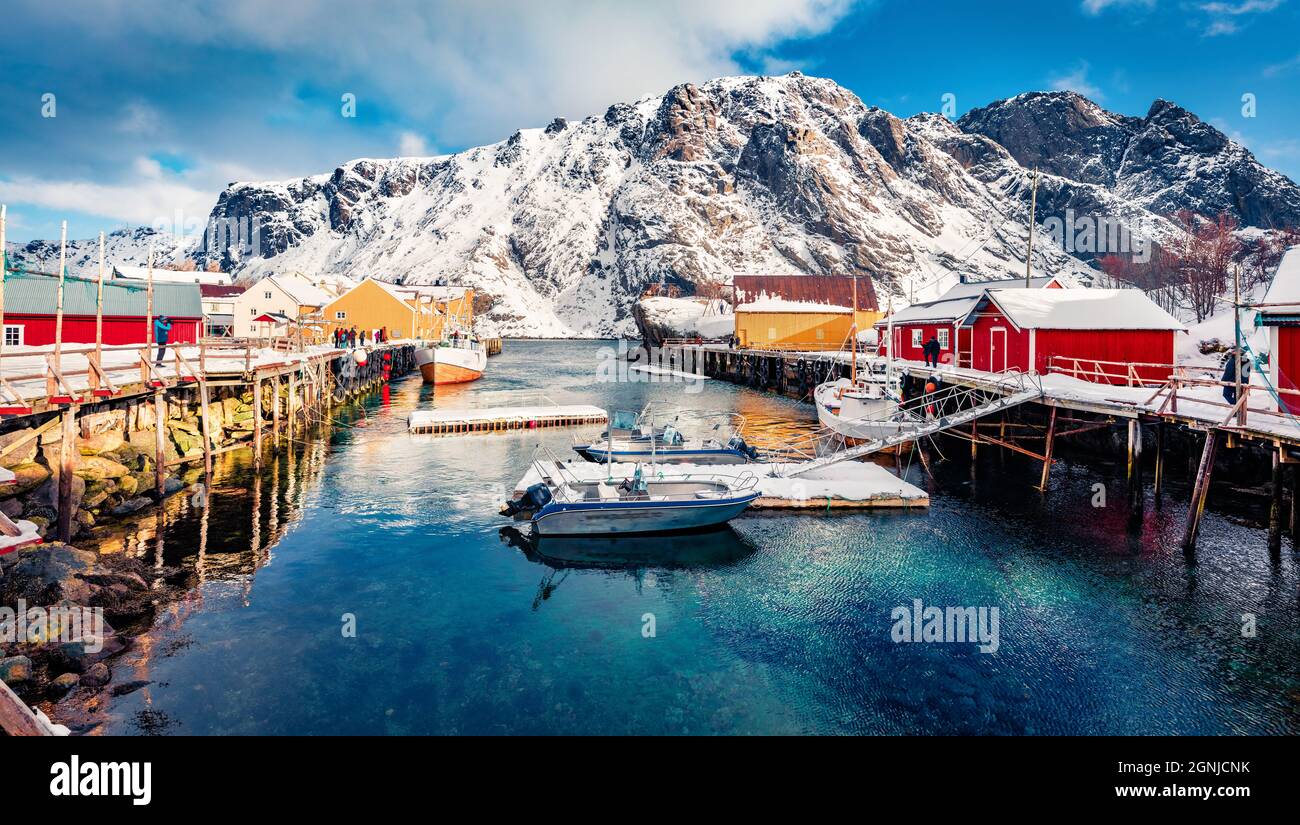 Visiting the lofoten islands hi-res stock photography and images - Alamy