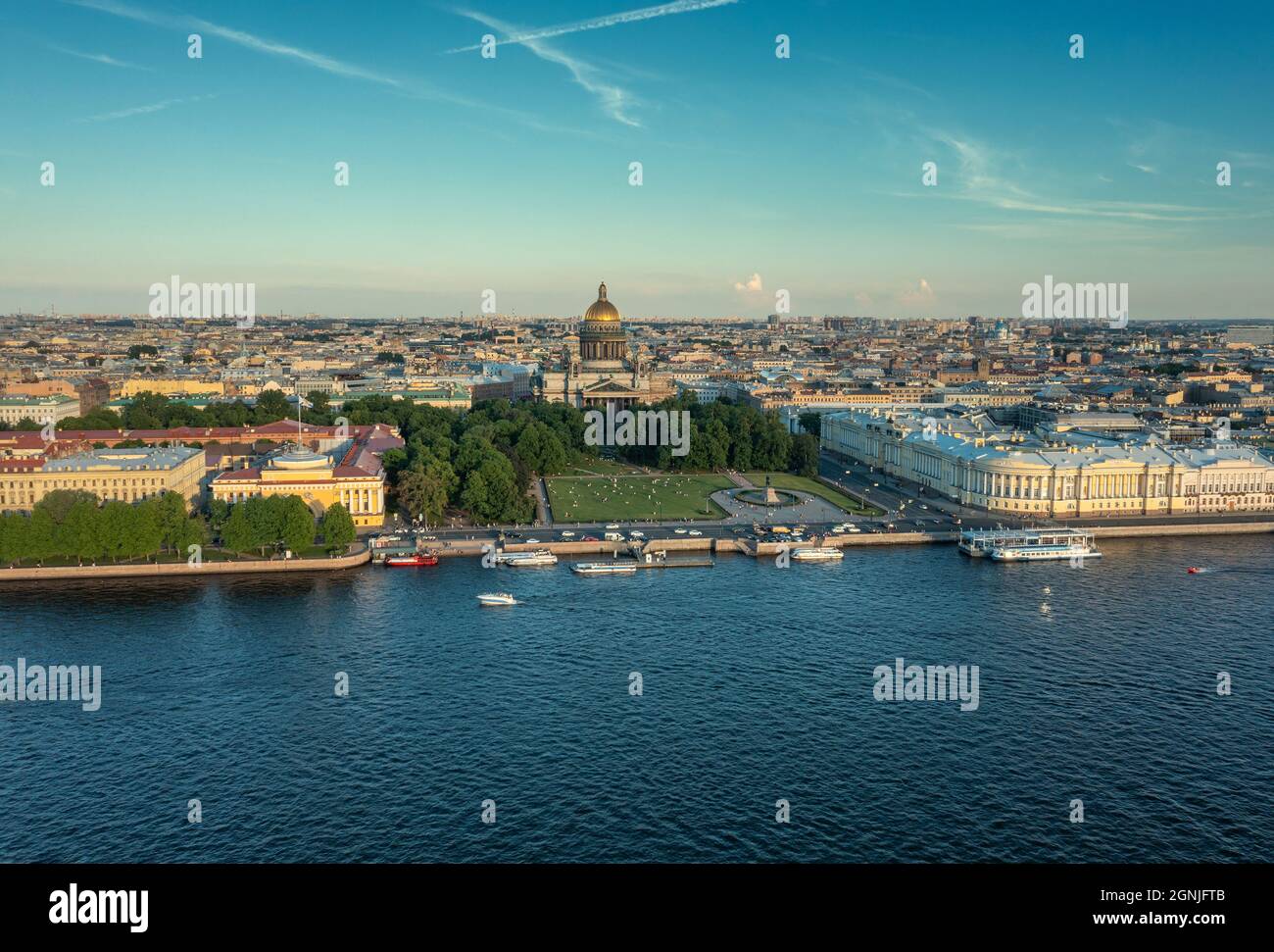 Top view st isaacs cathedral hi-res stock photography and images - Alamy