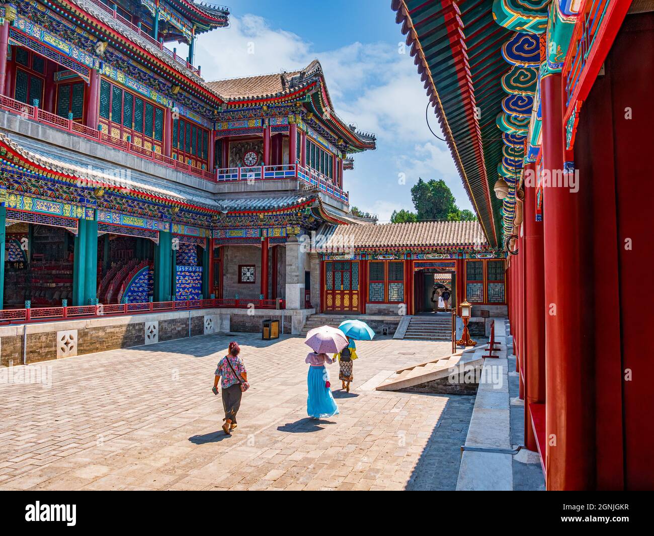 Theatre in the qing dynasty hi-res stock photography and images - Alamy