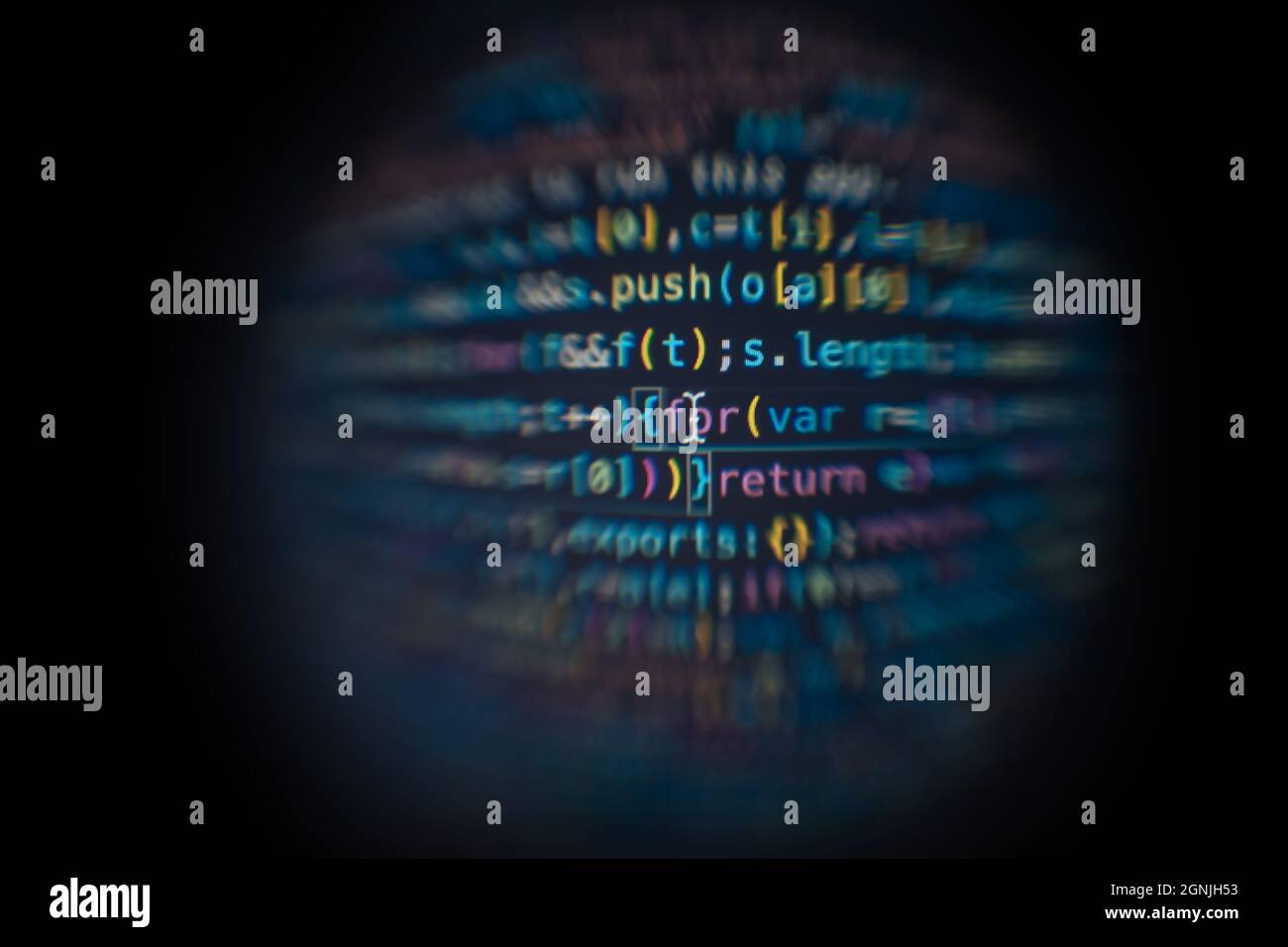 Software Developer Code Abstract Computer Script Code Software Developer Code Programming