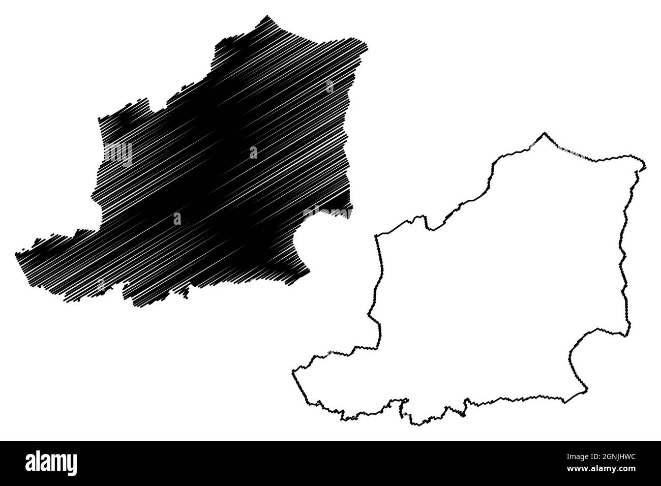 East khasi hills Stock Vector Images - Alamy
