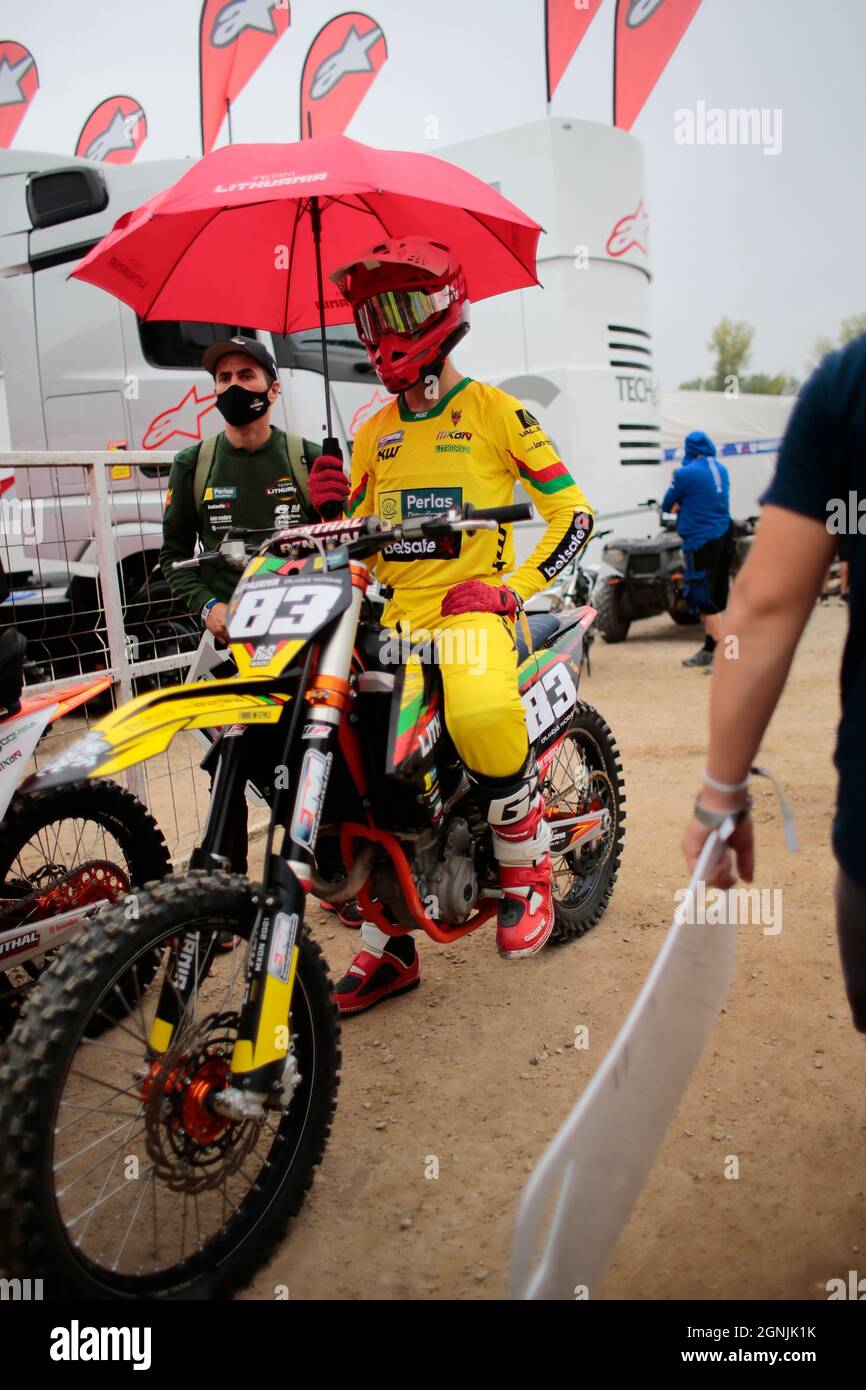 Erlandas Mackonis (LTU, Ktm) during the 2021 Motocross World ...