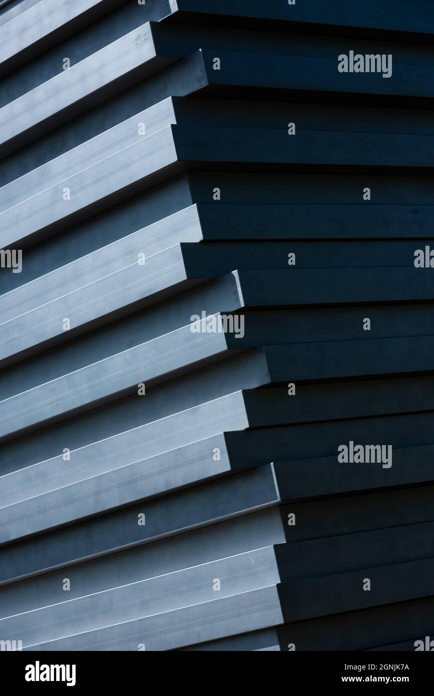 Tjörn, Sweden - August 19 2021: Pale Stack by Sean Scully at Pilane ...