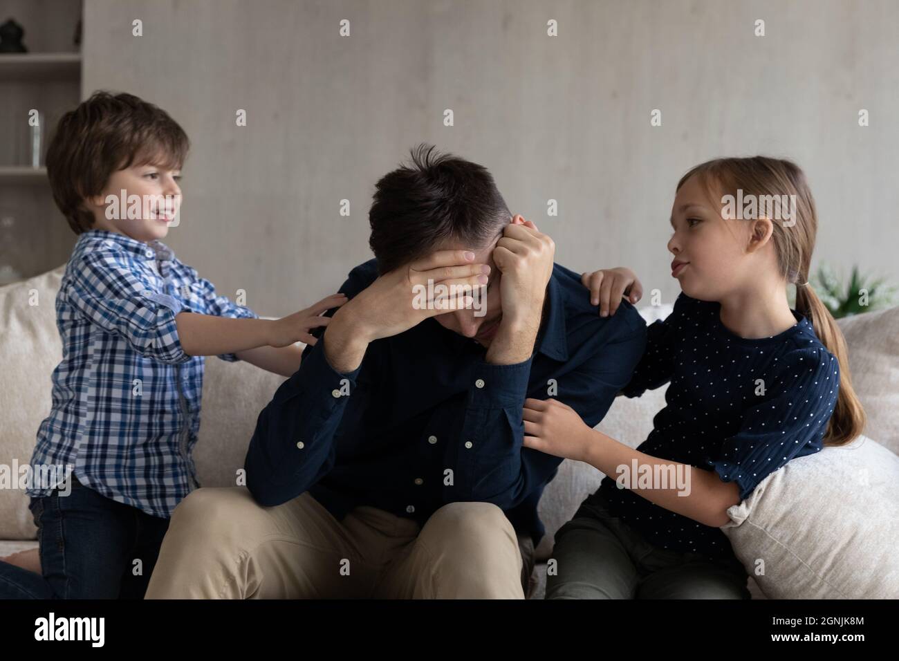 Naughty kids hi-res stock photography and images - Alamy