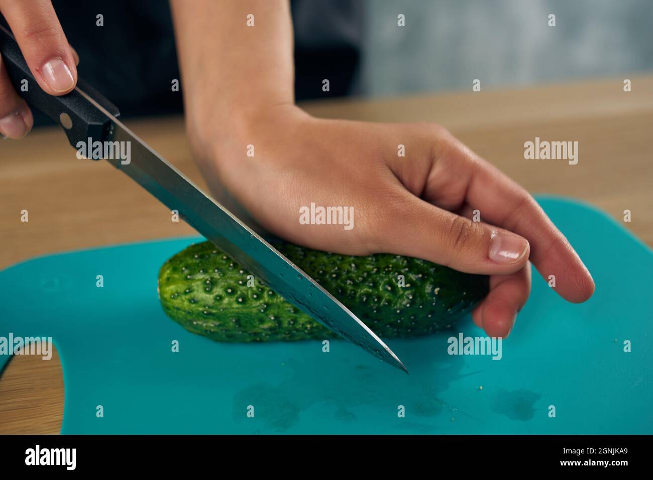 cutting vegetables in the kitchen cooking housewife healthy eating ...