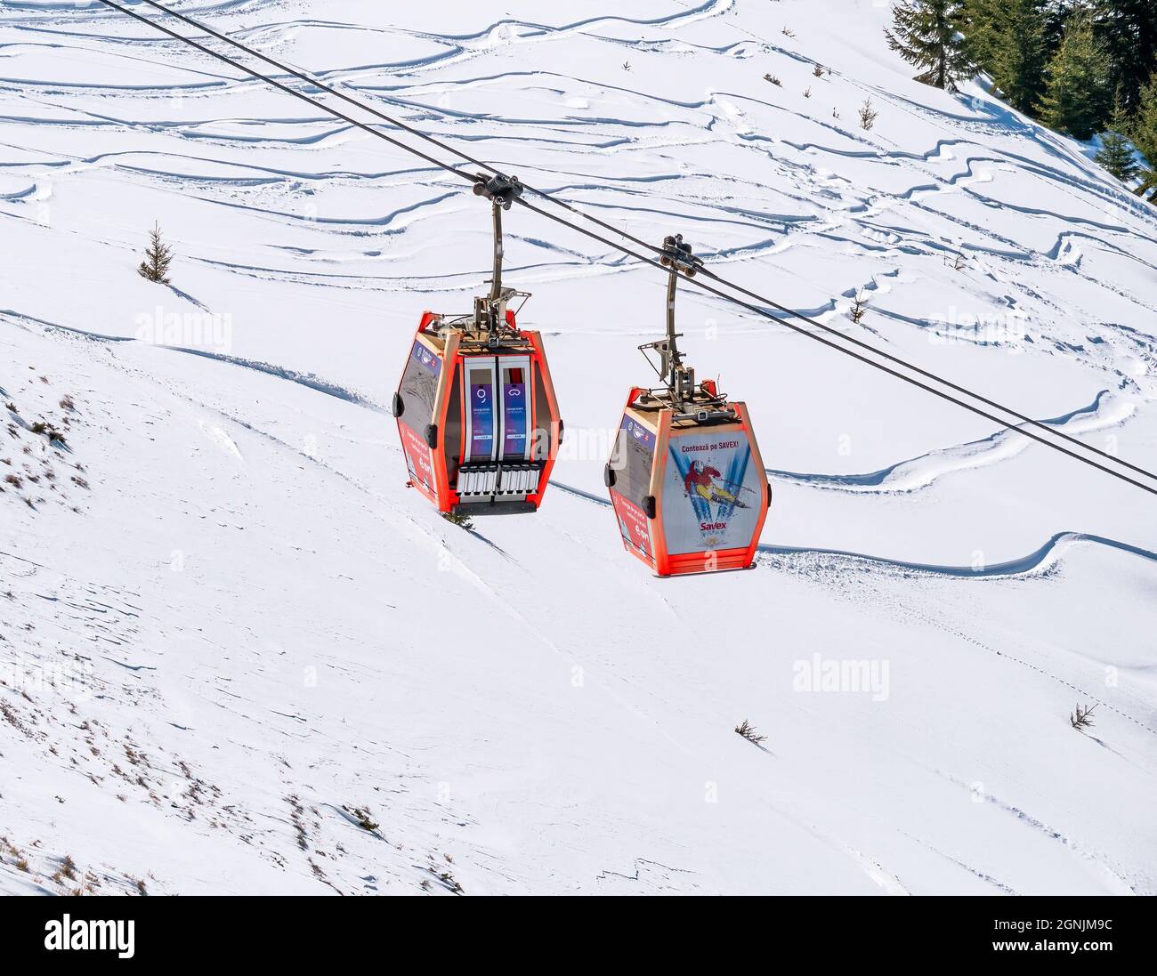Azuga gondola hi-res stock photography and images - Alamy