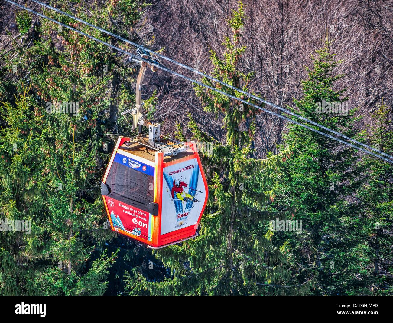 Azuga gondola hi-res stock photography and images - Alamy