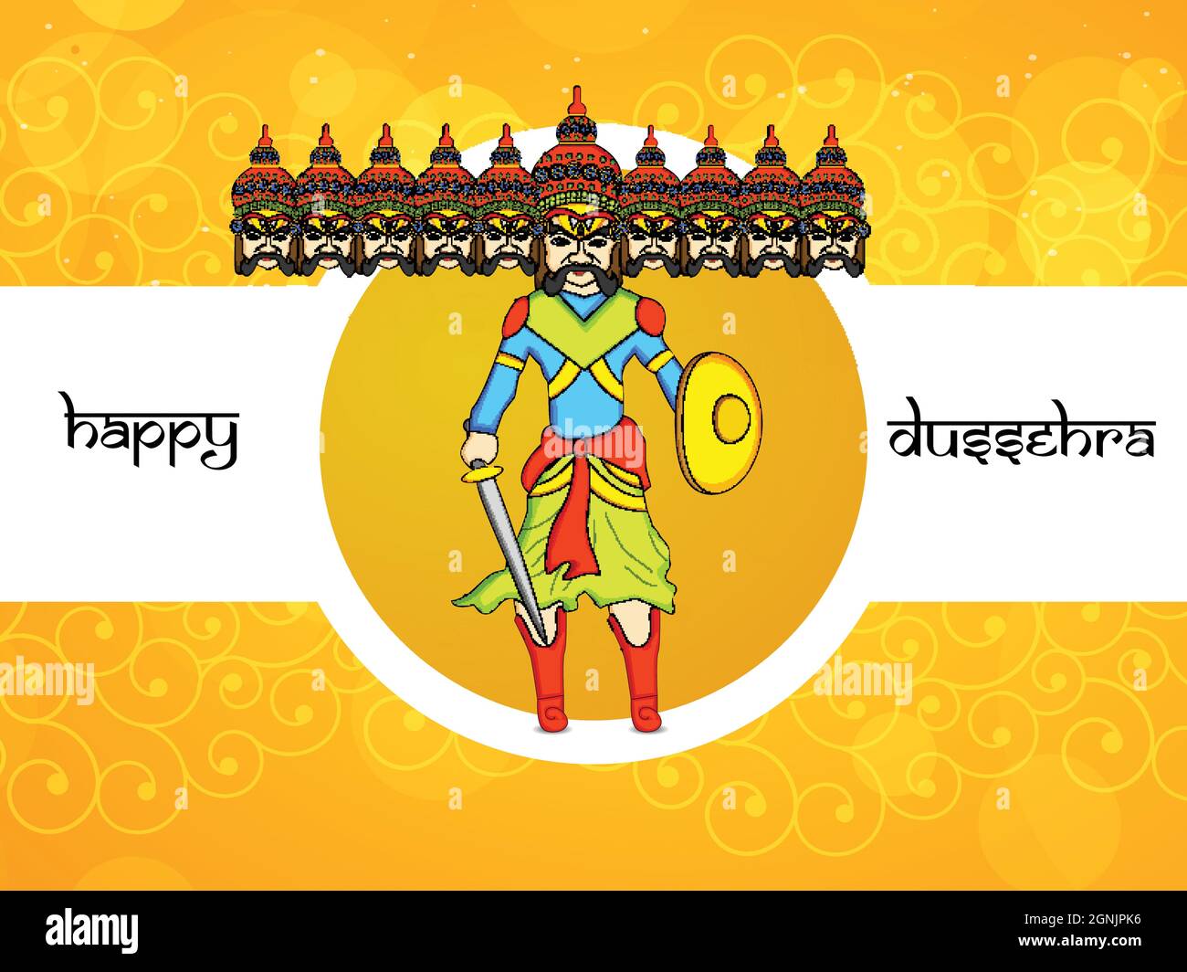 Dussehra Festival Hindu Background Stock Vector Image & Art - Alamy