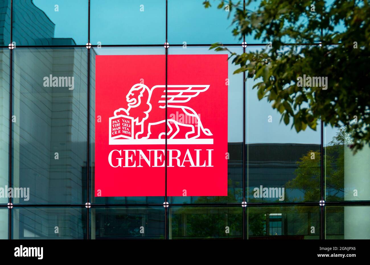 Generali logo hi-res stock photography and images - Alamy