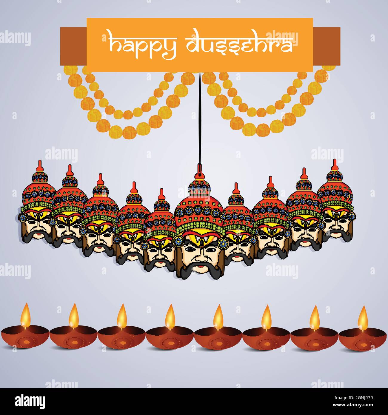 Dussehra Festival Hindu Background Stock Vector Image & Art - Alamy