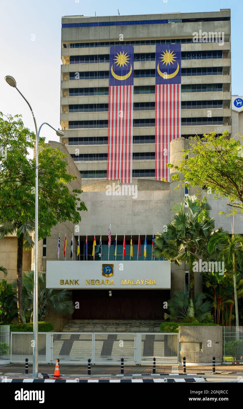 Bank Negara Malaysia from the front Stock Photo - Alamy