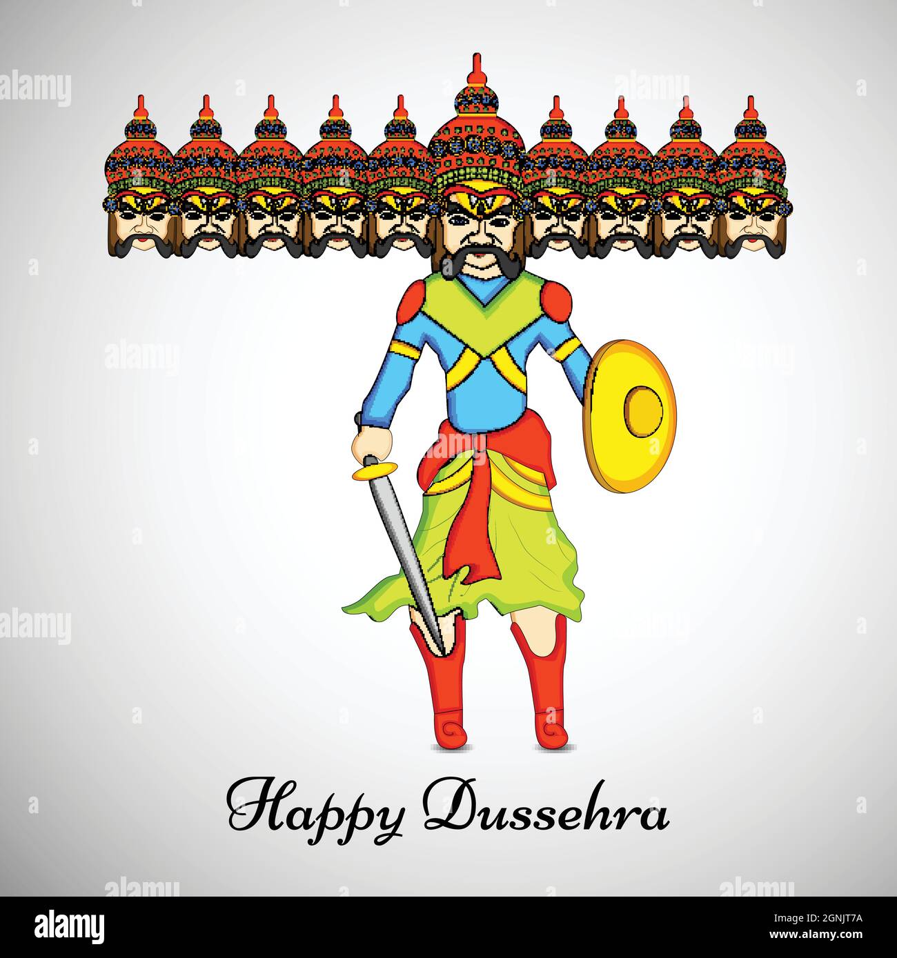 Dussehra Festival Hindu Background Stock Vector Image & Art - Alamy