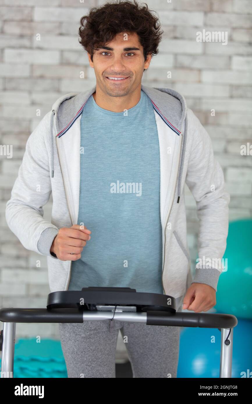 Man athletic shorts home hi-res stock photography and images - Alamy