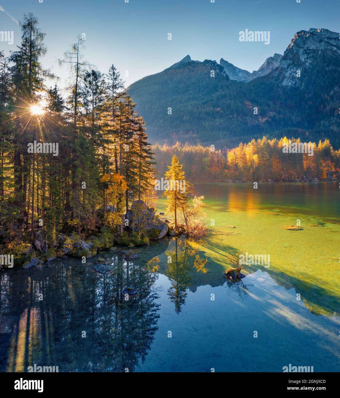 Hintersee hochkalter hi-res stock photography and images - Alamy