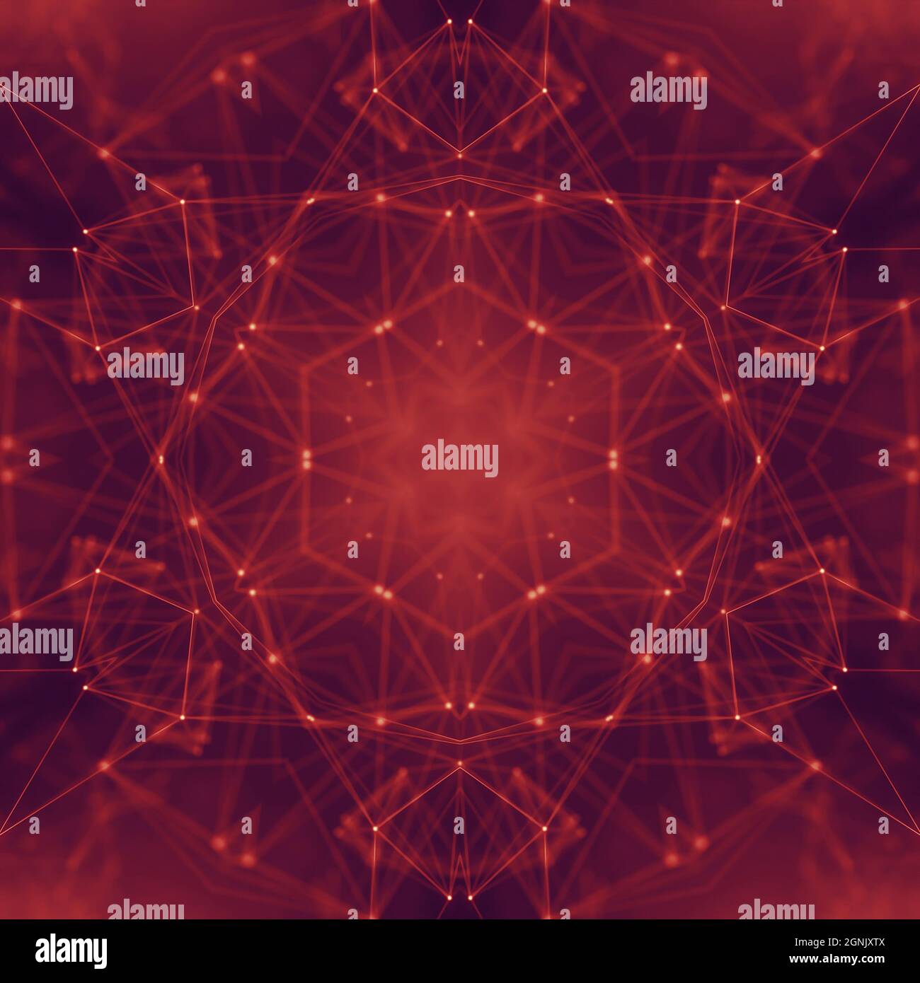 Abstract digital background connecting dots and lines. Information ...