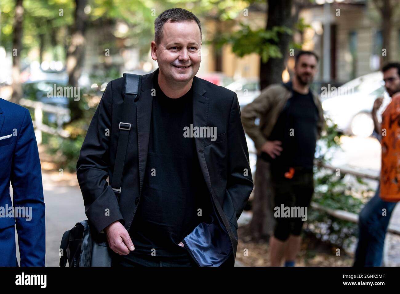 Candidate for the office of governing mayor of berlin hi-res stock ...