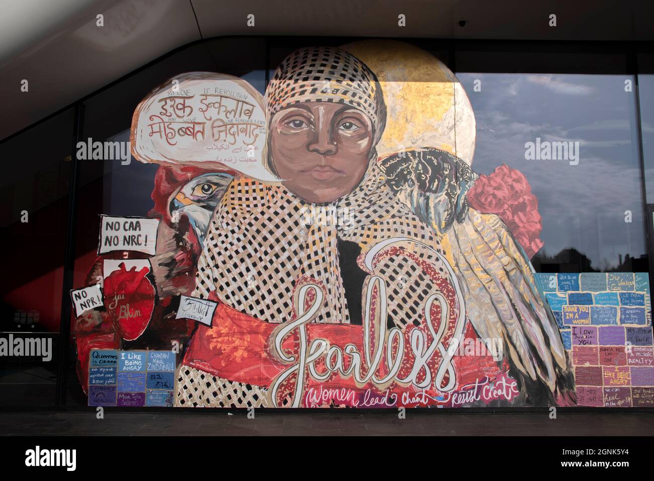 Artwork At The Wall Of The Stedelijk Museum At Amsterdam The ...