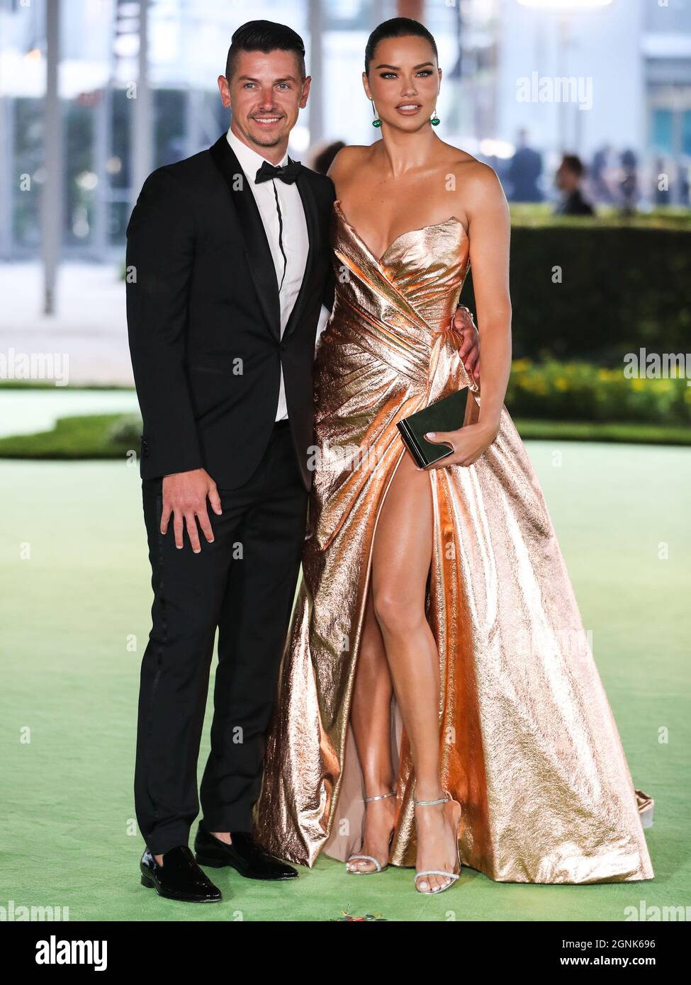 LOS ANGELES, CALIFORNIA, USA - SEPTEMBER 25: Andre L III and girlfriend ...