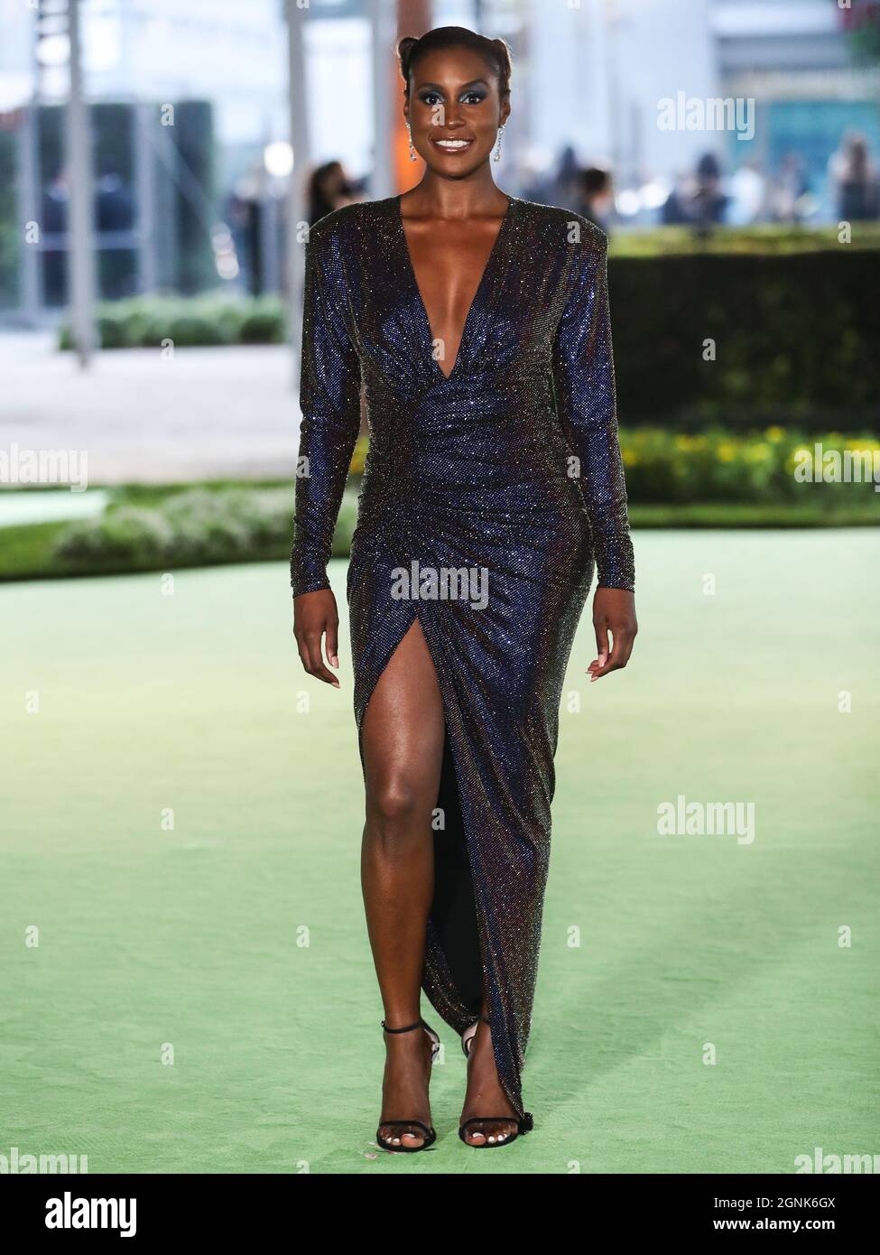 LOS ANGELES, CALIFORNIA, USA - SEPTEMBER 25: Actress Issa Rae wearing ...