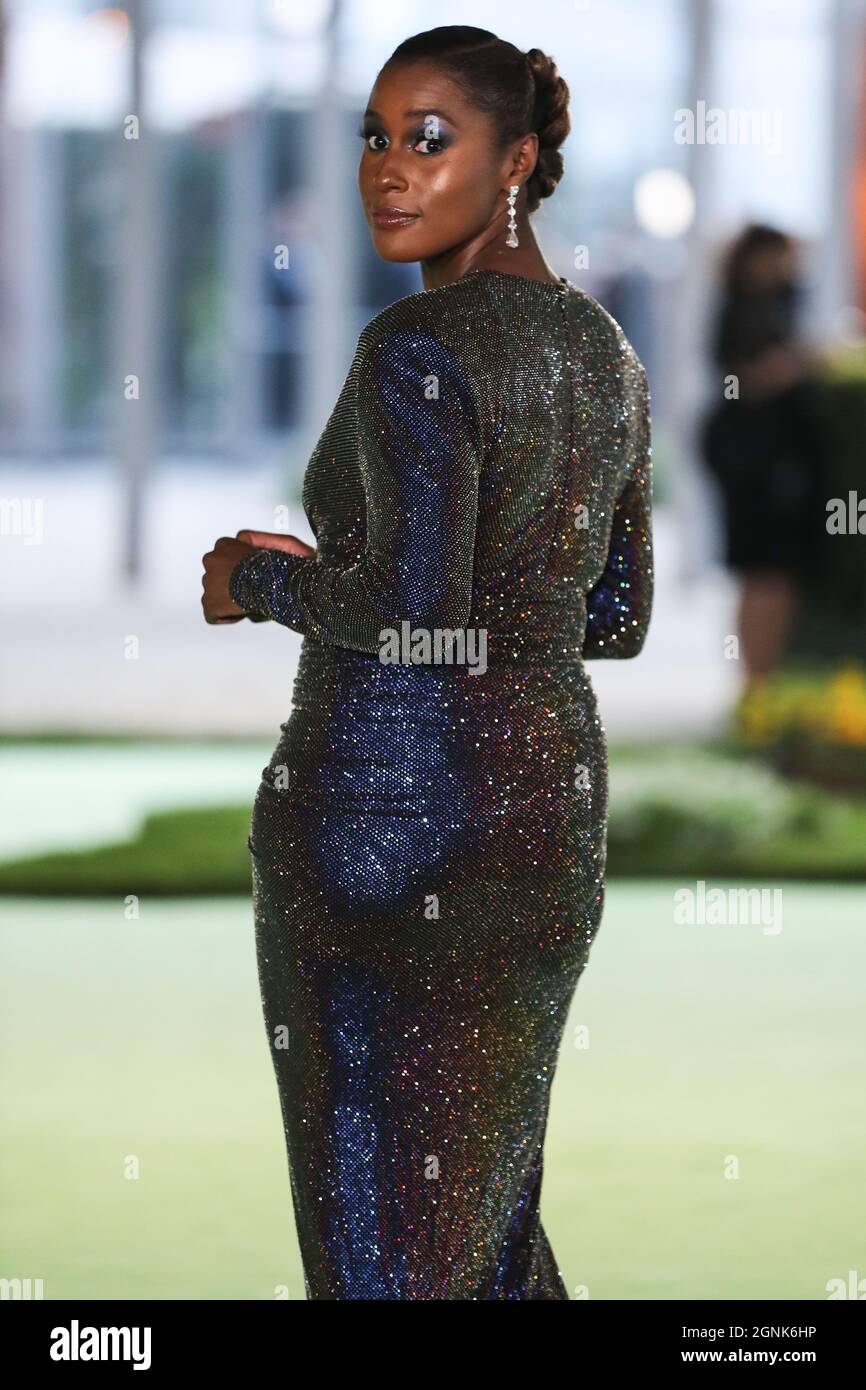 LOS ANGELES, CALIFORNIA, USA - SEPTEMBER 25: Actress Issa Rae wearing ...
