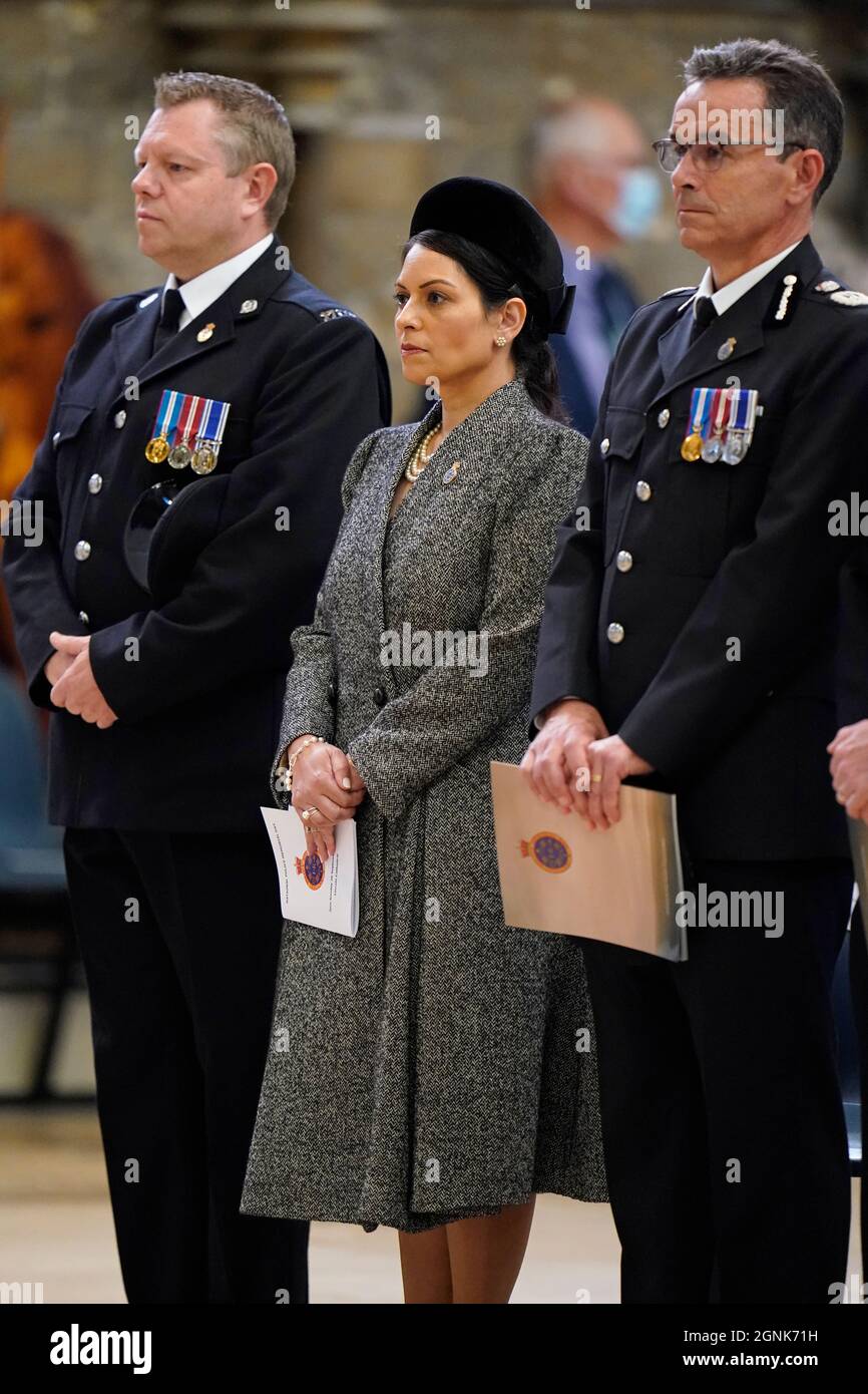 (left to right) John Apter, National Chair of the Police Federation of ...
