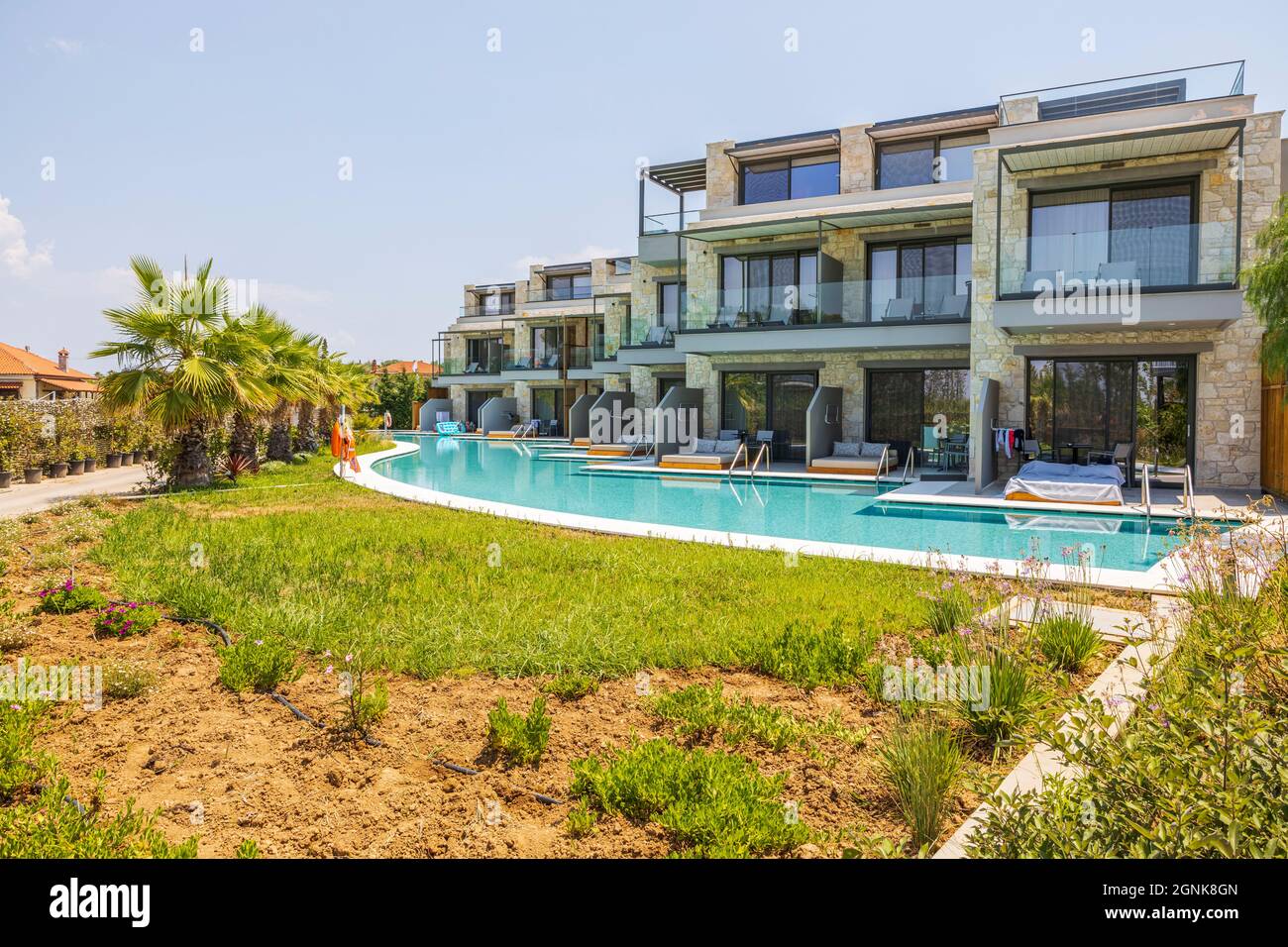 Portes lithos luxury resort hi-res stock photography and images - Alamy