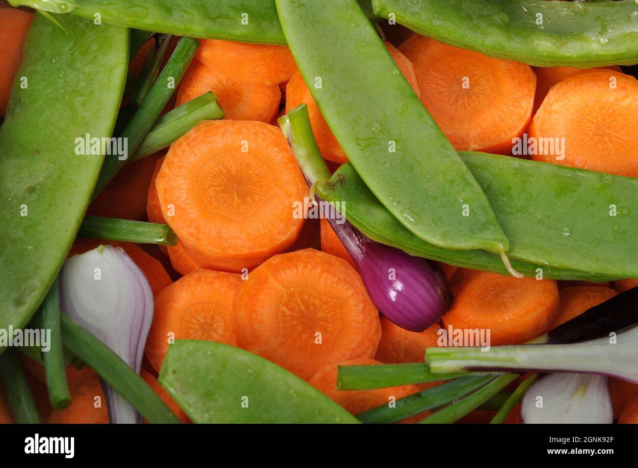 mixed vegetables in a pot Stock Photo - Alamy