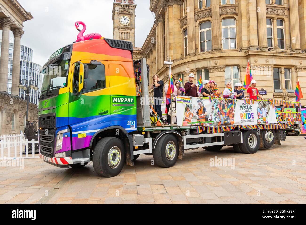 Gay pride truck hi-res stock photography and images - Alamy