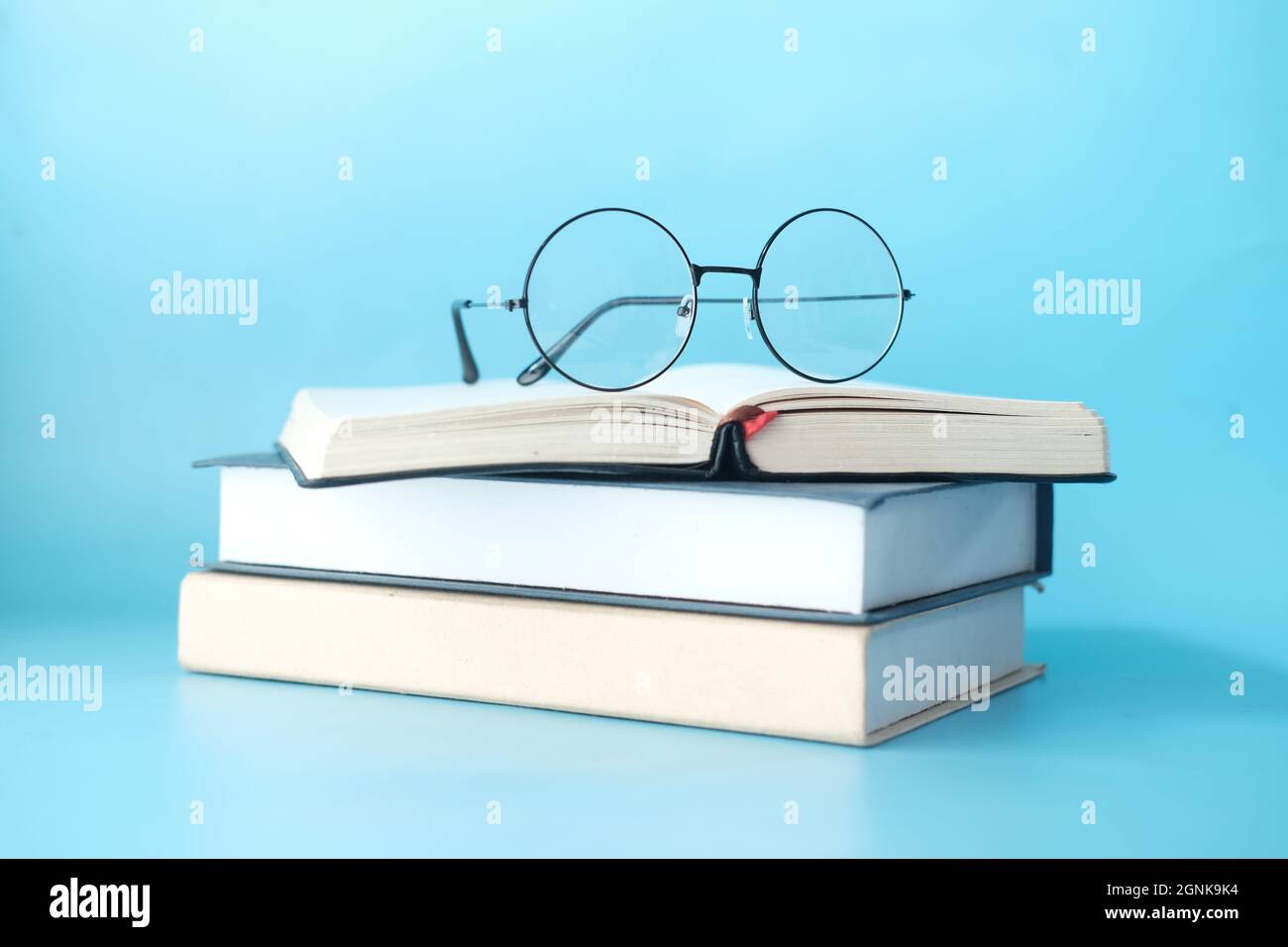 Books stack book list hi-res stock photography and images - Alamy