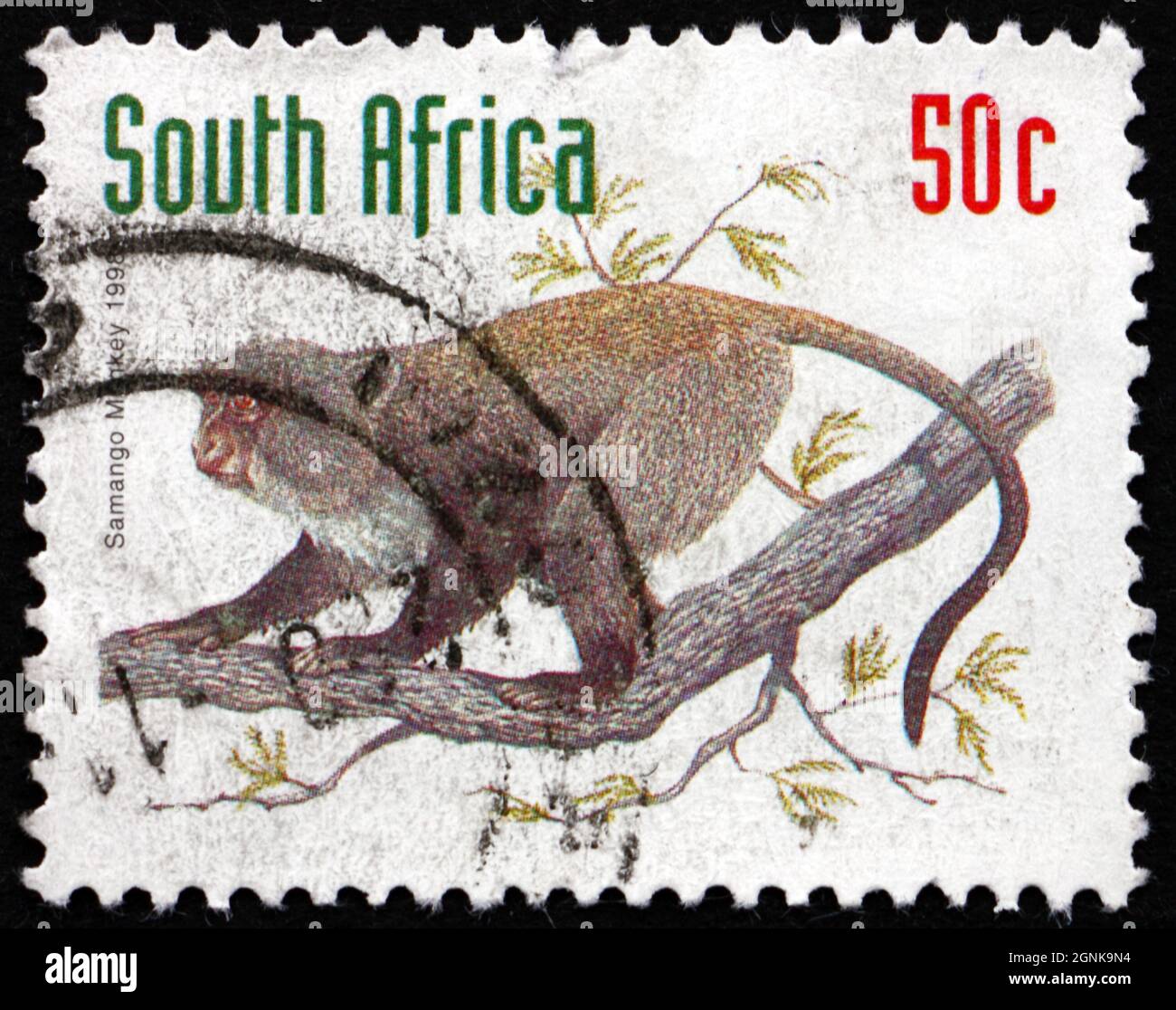 SOUTH AFRICA - CIRCA 1998: a stamp printed in South Africa shows ...