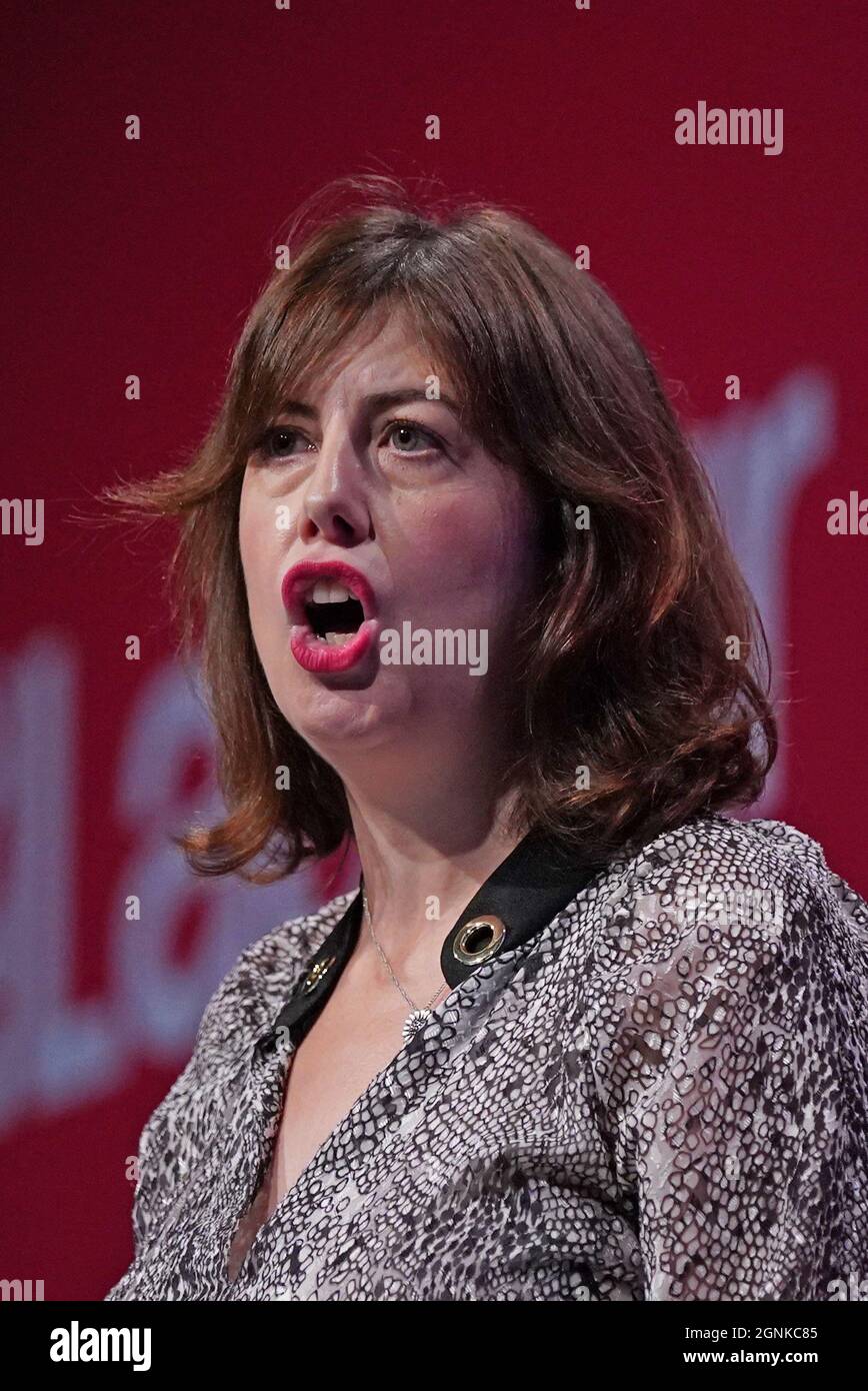 Lucy powell speaking hi-res stock photography and images - Alamy