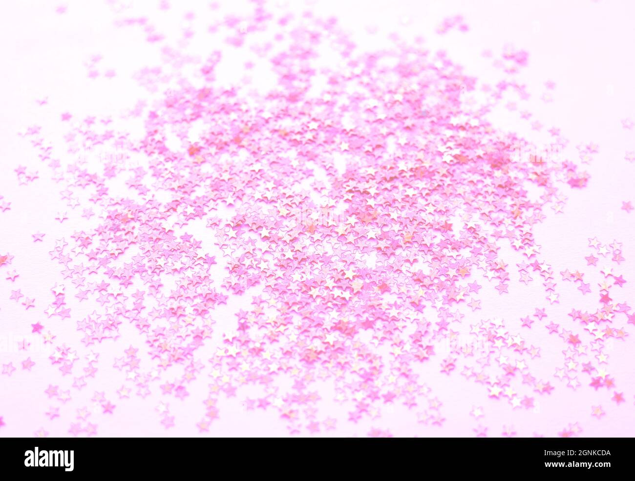 Background of shiny golden pink little stars, christmas concept ...