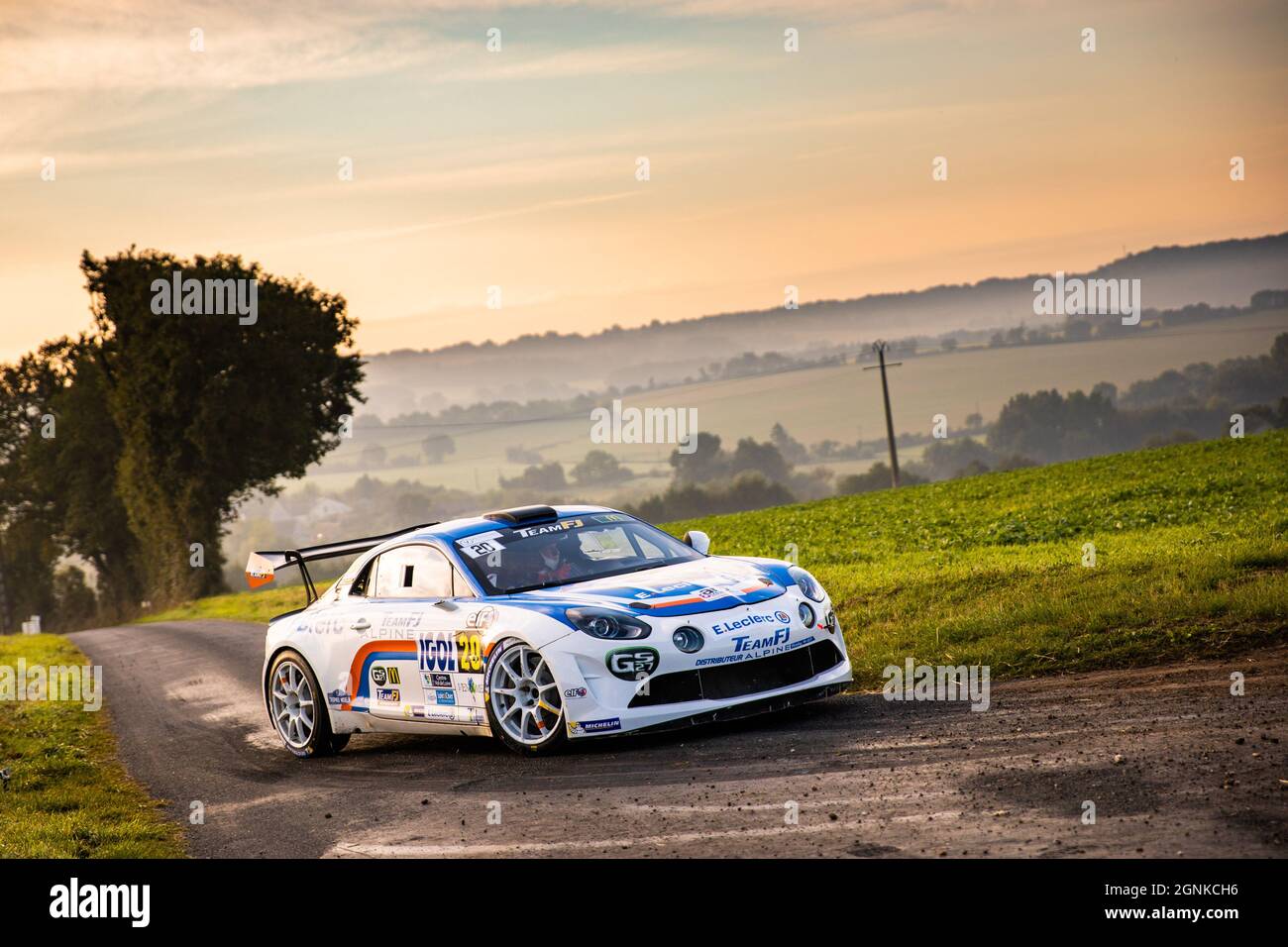 20 ROCHE Jean-Luc, ROBIN-ROCHE Alexandra, Team FJ, Alpine A110, action ...