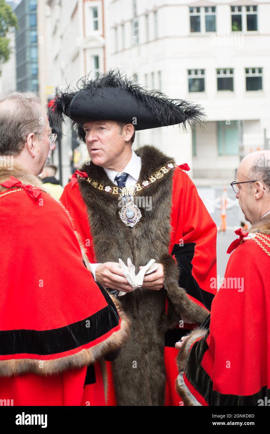 Lord Mayor Alderman William Russell attended the annually Sheep Drive ...