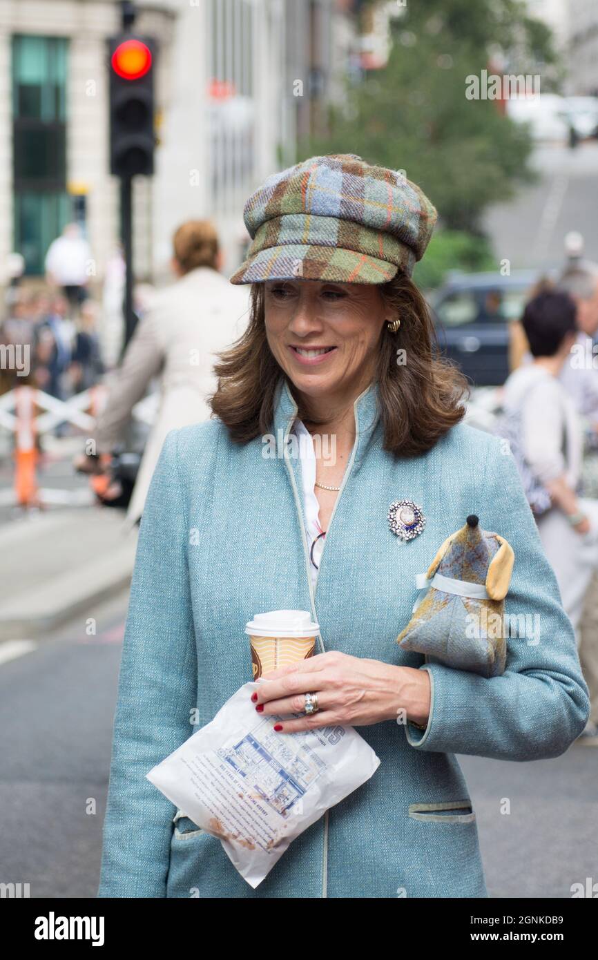 Lady Mayoress Rachel attended the annually Sheep Drive over the River ...