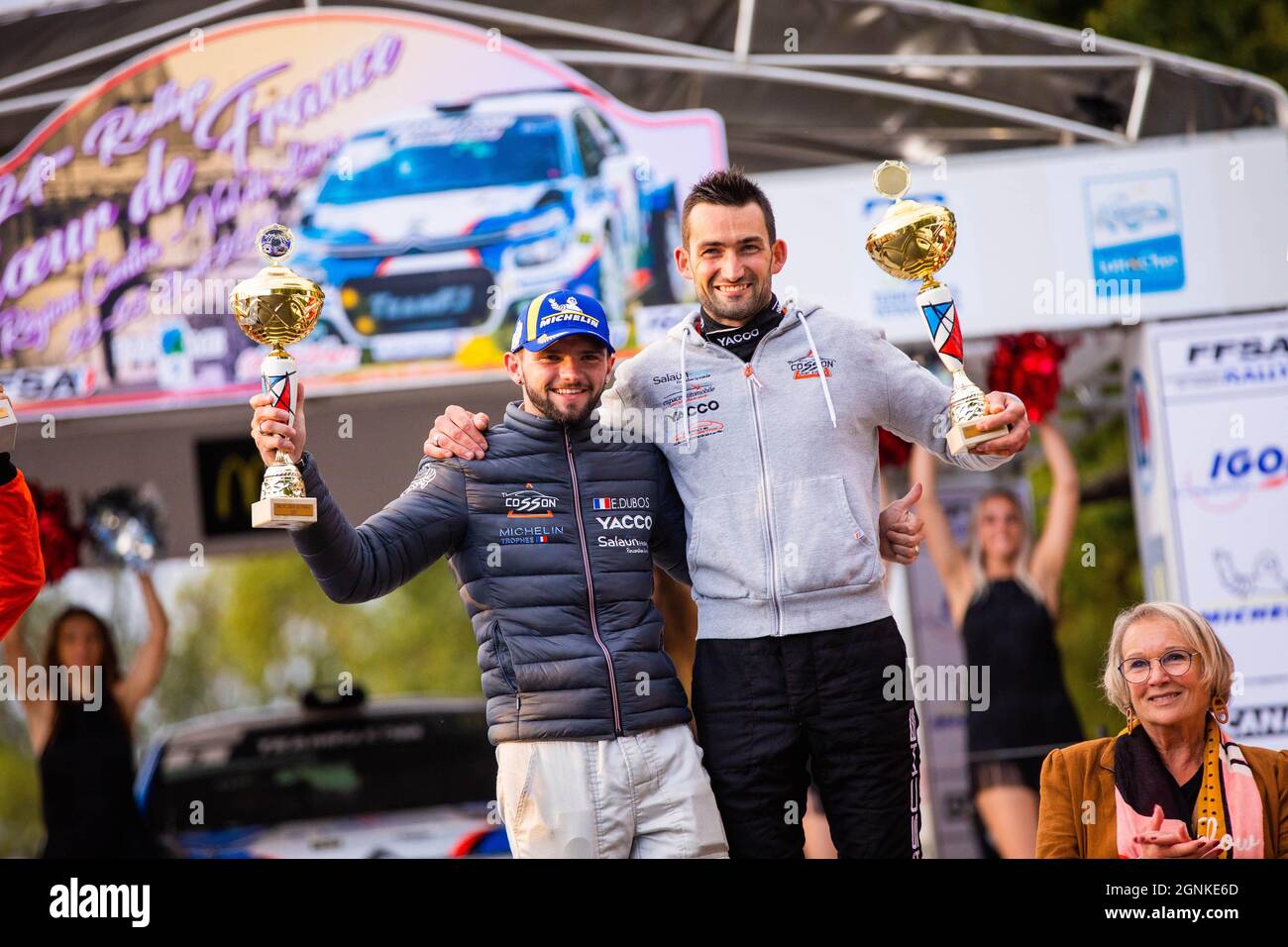 COSSON Anthony, DUBOS Edouard, Porsche 991 GT3 Cup, portait during the ...