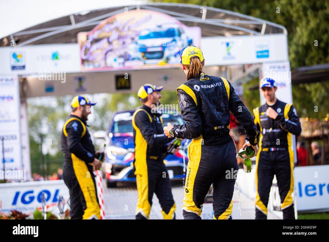 DI FANTE Romain, CHIAPPE Patrick, Renault Clio RS line, portait ...