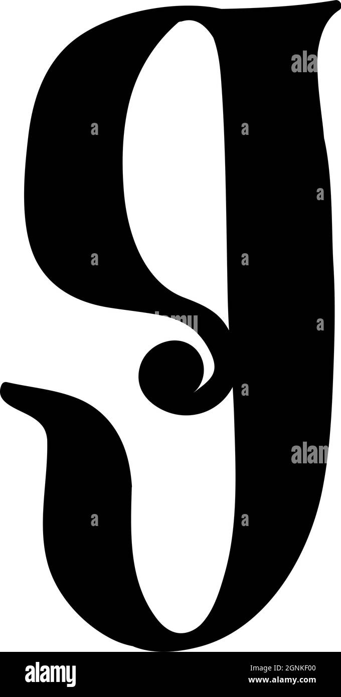 Latin letter G. Vector. Logo for the company. Icon for the site ...